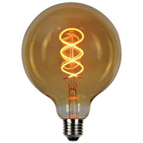 LED Line Prime LED BIRNE E27 4W 1800K 210LM 220-240V Filament G125 Globe Retro Vintage Gold Dimmbar