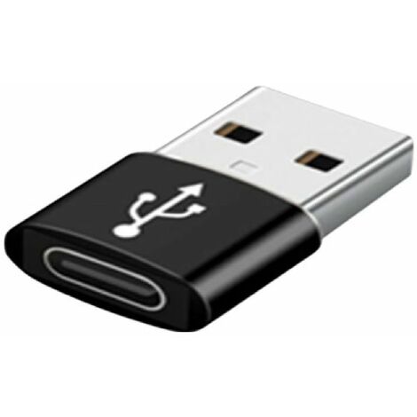 Sunix Adapter Typ-C Buchse auf USB wandelt USB-C zu USB Port kompatibel ...