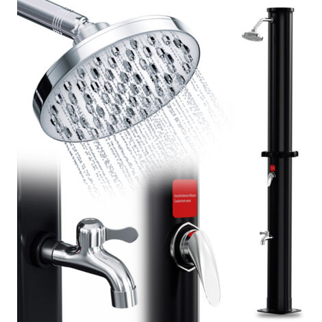 SWANEW Solardusche Dusche mit Fußdusche Aussendusche Gartendusche Pool ...