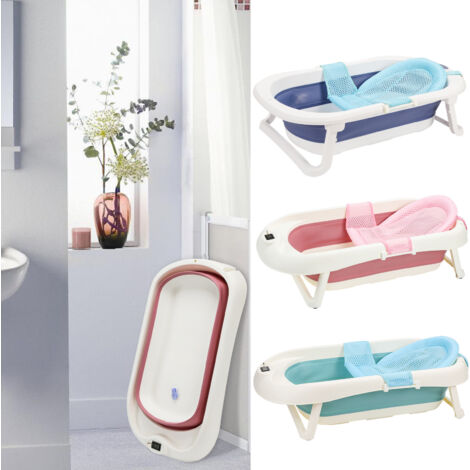 SWANEW Baby Badewanne Neugeborenen Faltbare Babywanne Kinderbadewanne ...