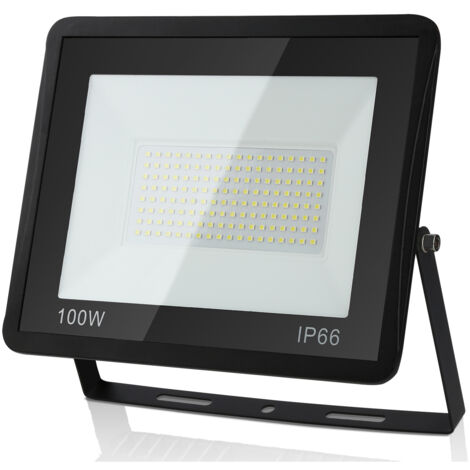 SWANEW LED Fluter Flutlicht Strahler Baustrahler Außenlampe IP65 Gartenstrahler Scheinwerfer ...