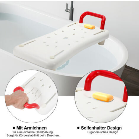 TolleTour Badewannensitz Wannensitz Stuhl Einstellbar Einstellbar Weiß ...