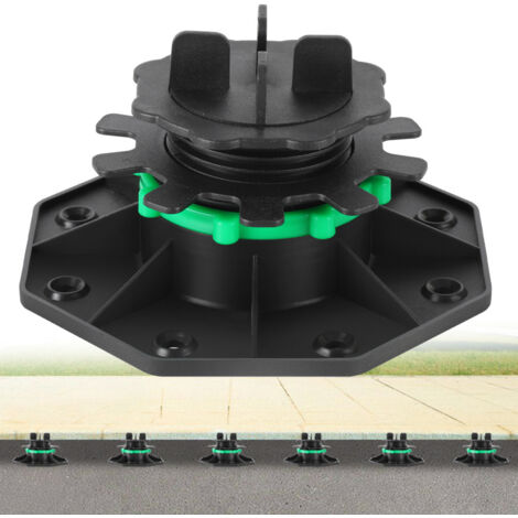 SWANEW 30 St. Stelzlager 42-60 mm Terrassenlager mit Fugenkreuz ...
