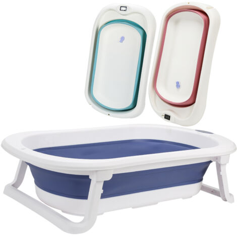 SWANEW Baby Badewanne Neugeborenen Faltbare Babywanne Kinderbadewanne ...