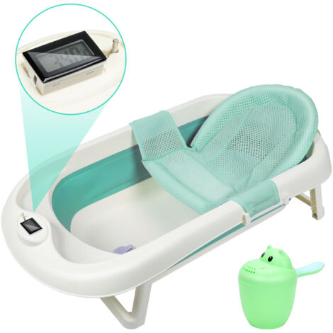 SWANEW Baby Badewanne Babywanne Kinder Faltbare klappbar Baden Sicher 3 ...