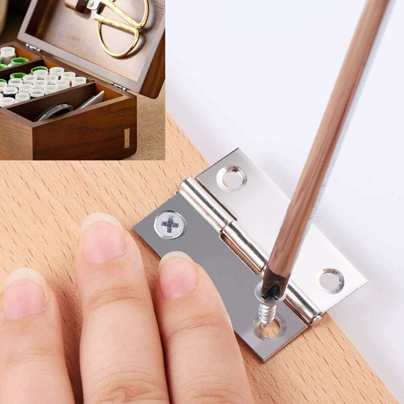 Bulk Hinges 10PCS Stainless Steel Folding Bearing Hinge 2 Inch Door And ...