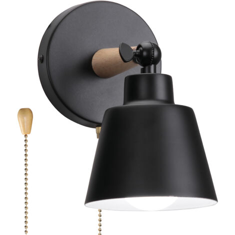 Modern Wall Light E27 Minimalist Retro Wall Sconce Nordic Indoor Wall ...