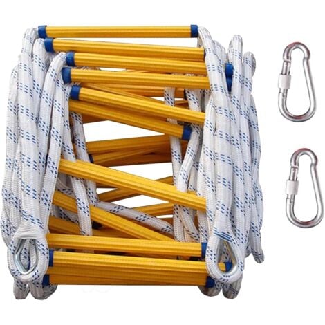 25M Rope Ladders, Fire Escape Rope Ladder, Safety Emergency Ladder with ...