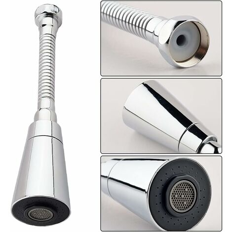 Norcks Tap Aerator, Can Be Rotated 360 Degrees, Stainless Steel Water ...