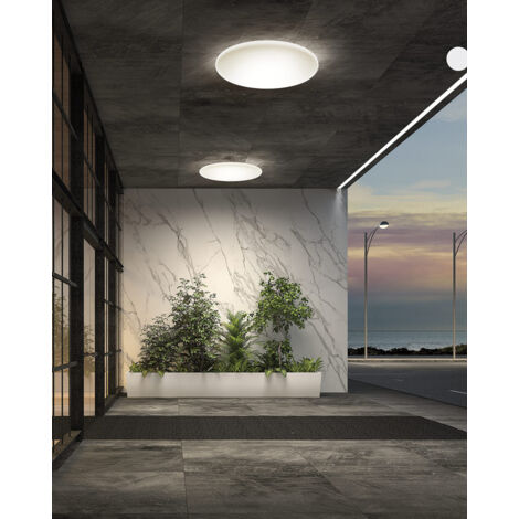 Plafón IP65 Mega ø800mm LED 81.4 SW 3000-4000K DALI Blanco opal 8062lm