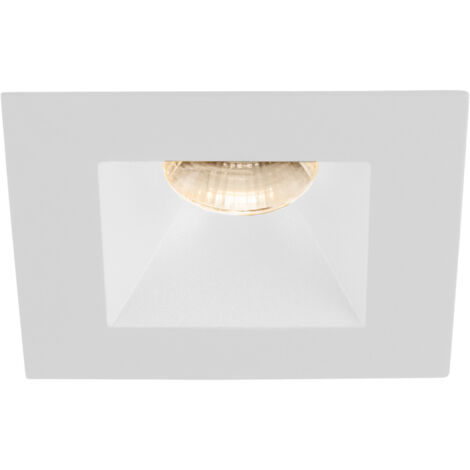 Downlight Play Deco Symmetrical Square Fixed 11.9W Blanco Cálido 3000K ...