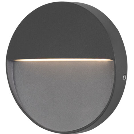 Forlight Nod Round - Foco LED Exterior IP65 de Superficie para Pared ...