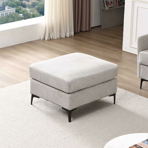 Grey Ottoman