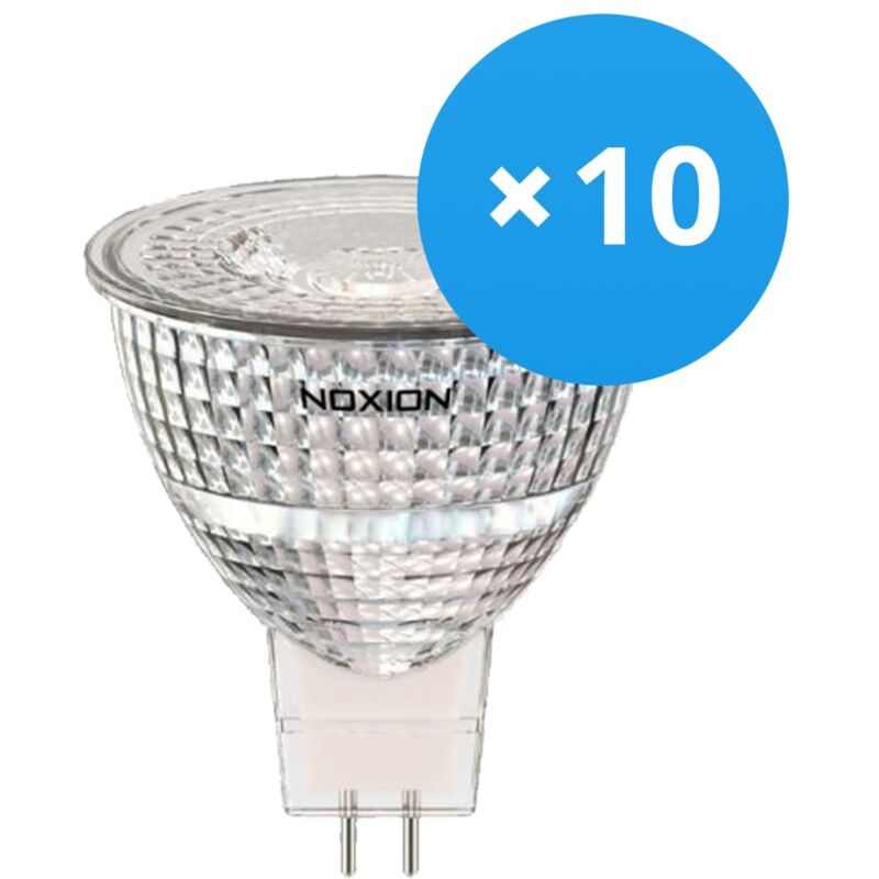 Lot 10x Noxion Spot Led Gu5 3 Mr16 6 1w 621lm 36d 840 Blanc Froid