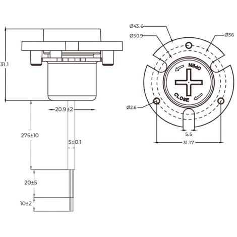 Cosmicnode Integrated PIR Sensor & Controlleur Pour Highbay