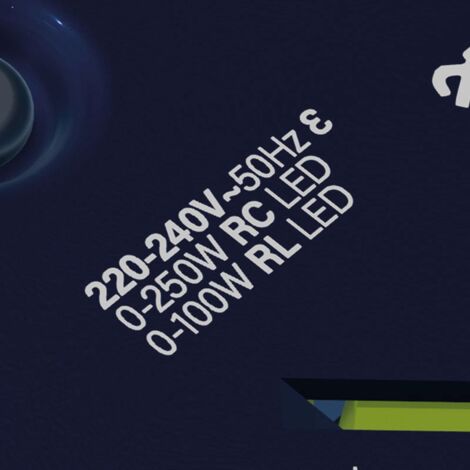 EcoDim.17 Variateur LED Matter Appuyer/Tourner 0-250W (RLC)