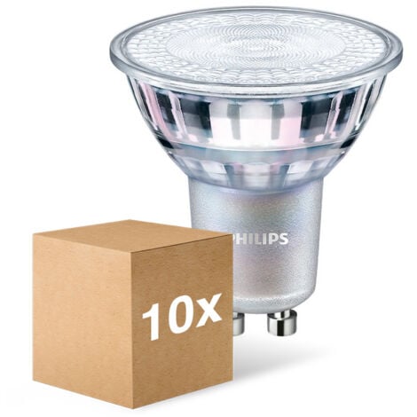 Lot 10x Philips Corepro LED Spot GU10 PAR16 3W 230lm 36D - 827