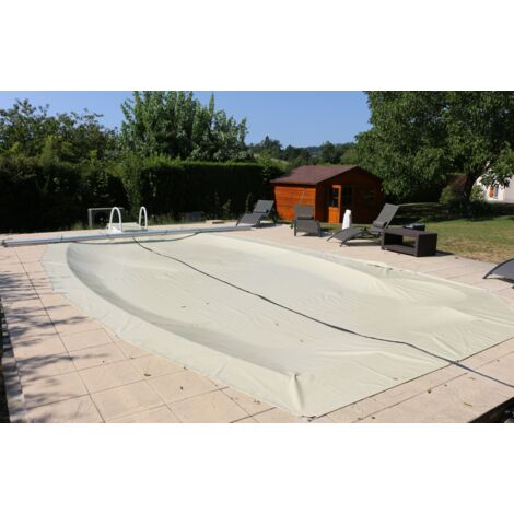 Couverture de Sécurité 4 Saisons Cov'Top - Piscine 3x6m - Enrouleur ...