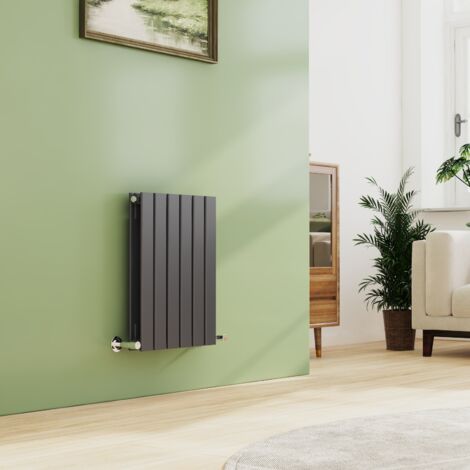EMKE Anthracite Double Panel Horizontal Radiator Advanced Central ...
