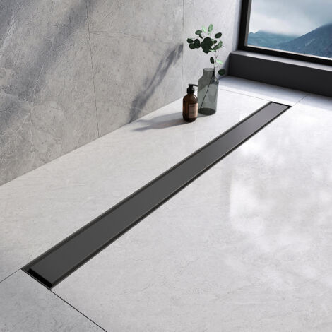 EMKE 2in1 Tile Insert Double-Sided Floor Drain Complete Set Shower ...