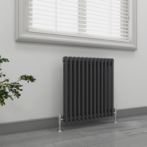 EMKE Radiator Traditional Anthracite Horizontal Cast Iron Radiator ...