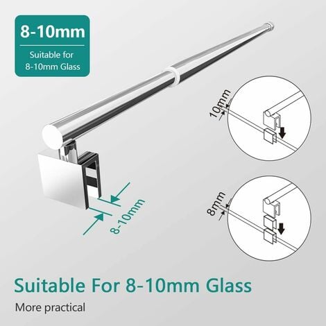 EMKE 700mm to 1200mm Adjustable Telescopic Length Bar Support Bar ...