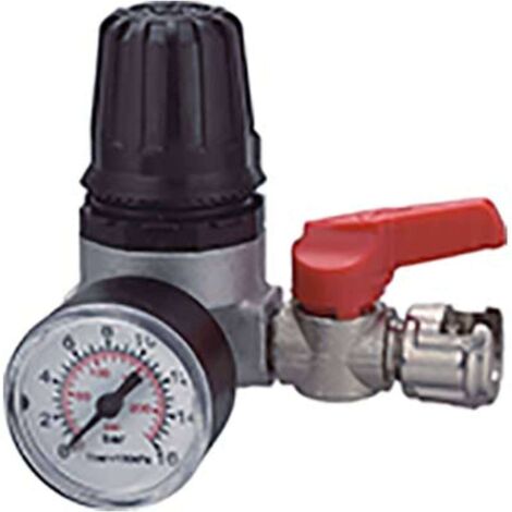 REGOLATORE DI PRESSIONE CON MANOMETRO ANI