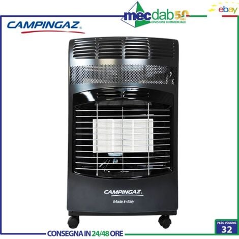STUFA INFRAROSSI A GAS GPL 4100W NERA IR 5000 CAMPINGAZ