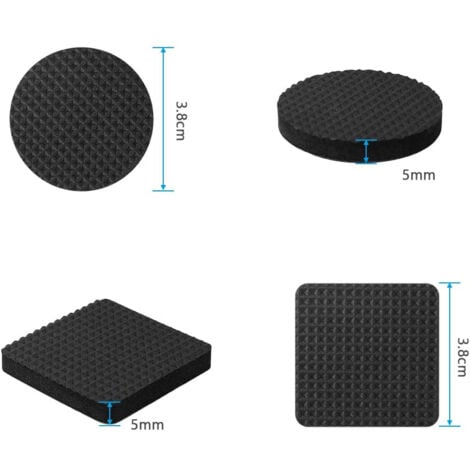 40 Stück Anti Rutsch Pad Selbstklebend, Antirutsch Pads, Selbstklebend ...