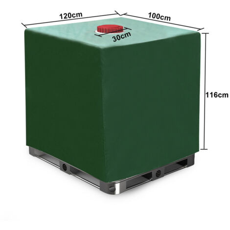 TolleTour Couverture de Conteneur IBC. Housse de Protection Solaire ...