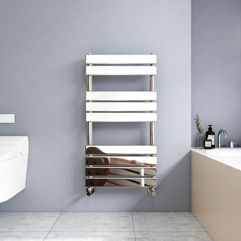 Meykoers Flat Panel Heated Towel Rail Radiators Central Heating ...