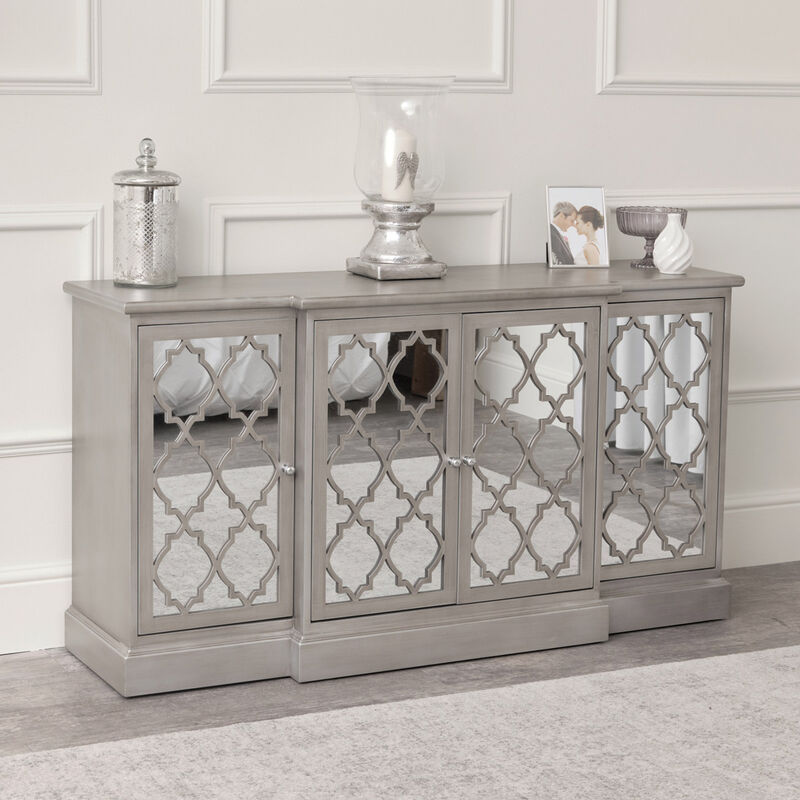 Mirrored sideboard store