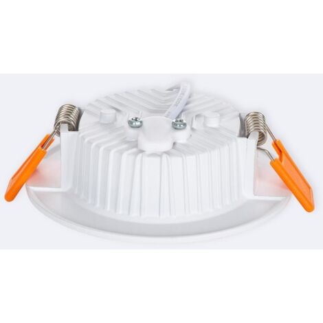 Downlight LED 10W Circular Chip OSRAM Aero 110 lm/W LIFUD Corte Ø 80 mm ...