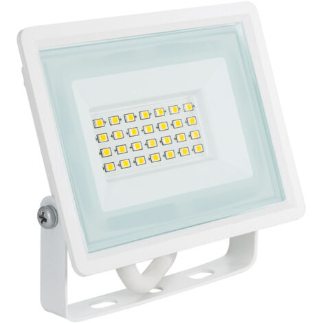 Foco Proyector LED 20W 120lm/W IP65 S2 Blanco Blanco Cálido 2700K