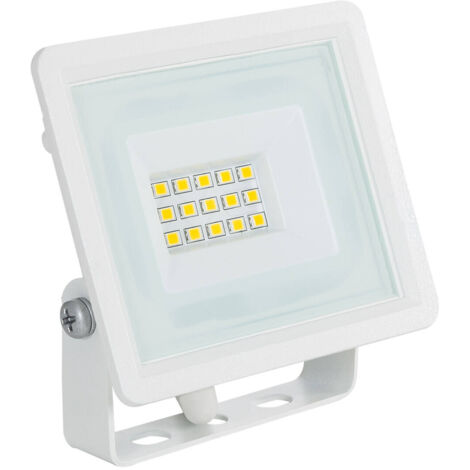 Foco Proyector LED 10W 120lm/W IP65 S2 Blanco Blanco Neutro 4000K