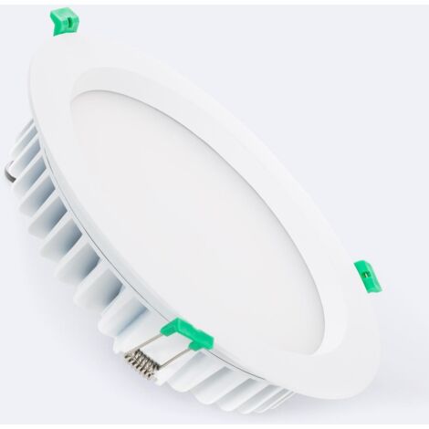 Downlight LED 40W Circular Regulable 130 lm/W Corte Ø 190 mm IP44 4000K ...