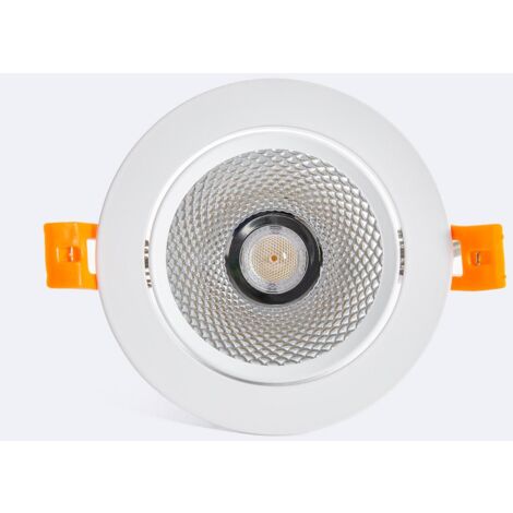 Downlight LED 12W Circular Regulable Dim To Warm Corte Ø 90 mm Blanco