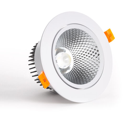 Downlight LED 15W Circular Regulable Dim To Warm Corte Ø 110 mm Blanco