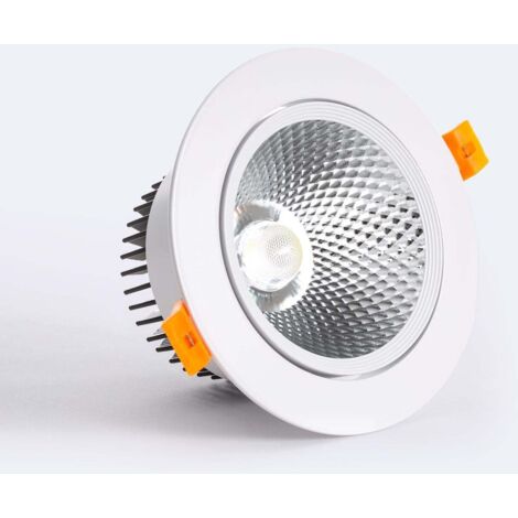 Downlight LED 15W Circular Regulable Dim To Warm Corte Ø 110 mm Blanco