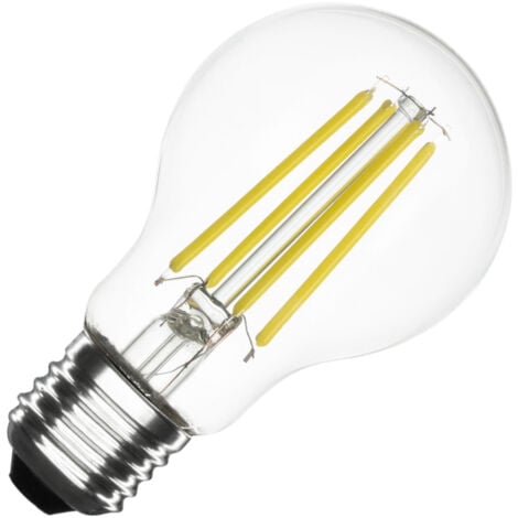 Bombilla Filamento LED E27 Casquillo Gordo 2.3W 485lm A60 High Efficiency 211 lm/W Clase A No ...