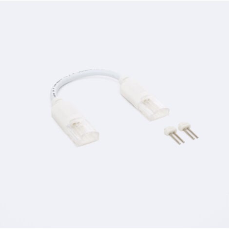 Conector Doble con Cable para Tira LED Autorectificada 220V AC SMD IP65 ...