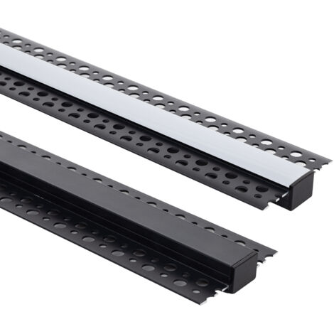 Perfil Aluminio Integrado en Escayola/Pladur para Tira LED hasta 15 mm ...