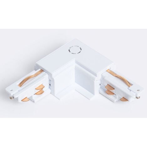 Conector 'Left Side' Tipo L para Carril Trifásico DALI Empotrable ...