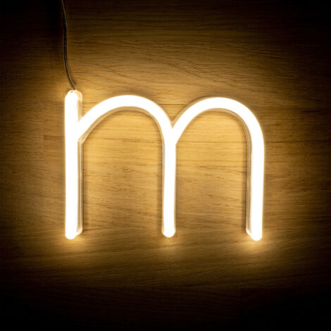 Letras Neón LED M