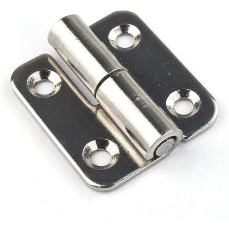 6 Removable Hinges 1.5' Small Sliding Joints 304 Stainless Steel Left ...