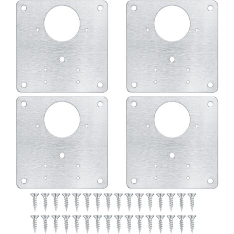 Cabinet Hinge Repair Plate, Kitchen Cabinet Door Repair Plate with ...