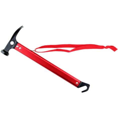 Tent Hammer Aluminum Camping Mallet Puller Lightweight Multifunctional ...