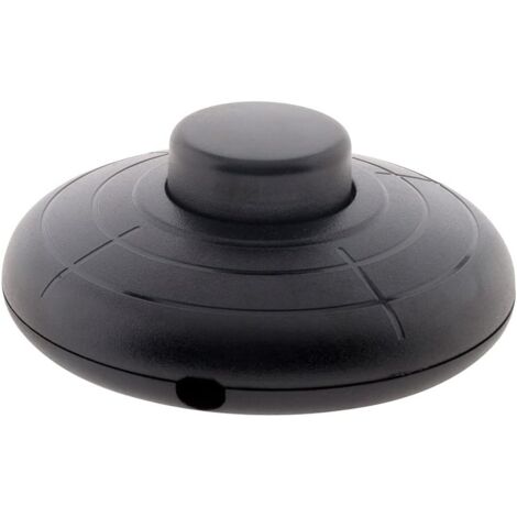 Foot switch for light fixture - Black