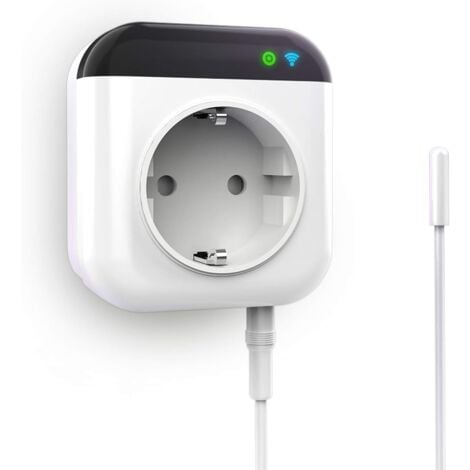 Programmable WiFi Thermostatic Socket with Sensor, WiFi Digital Control ...