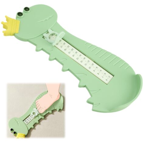 Kids Foot Gauge Set Shoe Size Measure, Dual Scale Foot Gauge